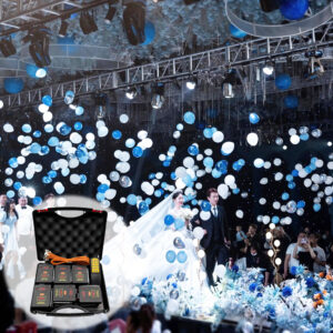 Happiness 12 cues flame fountains balloon detonation system - fireworks ...