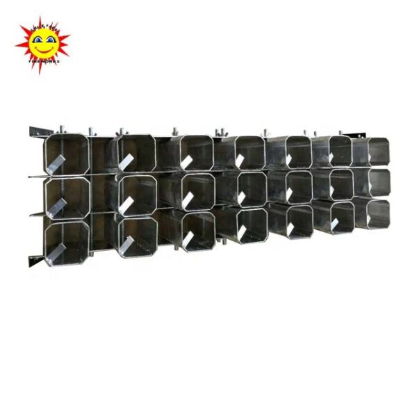 2.5" 21(3*7) shots single shot fireworks pyrotechnic for aluminium ...